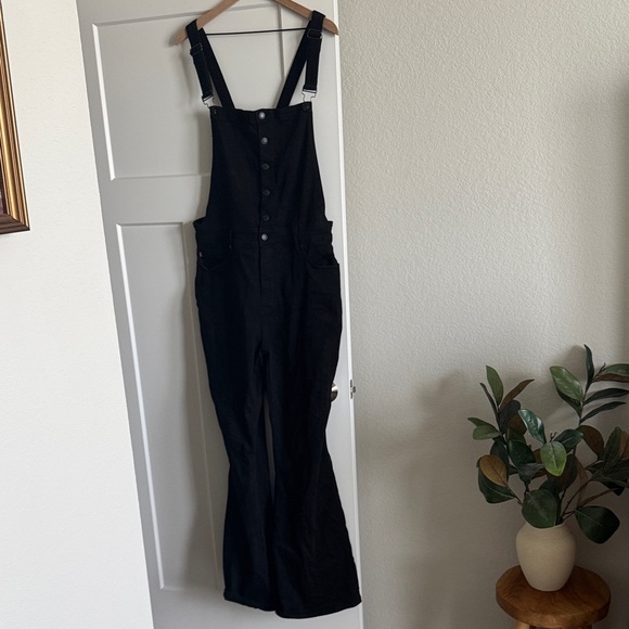 Judy Blue | Pants & Jumpsuits | Judy Blue Black Flare Overalls | Poshmark